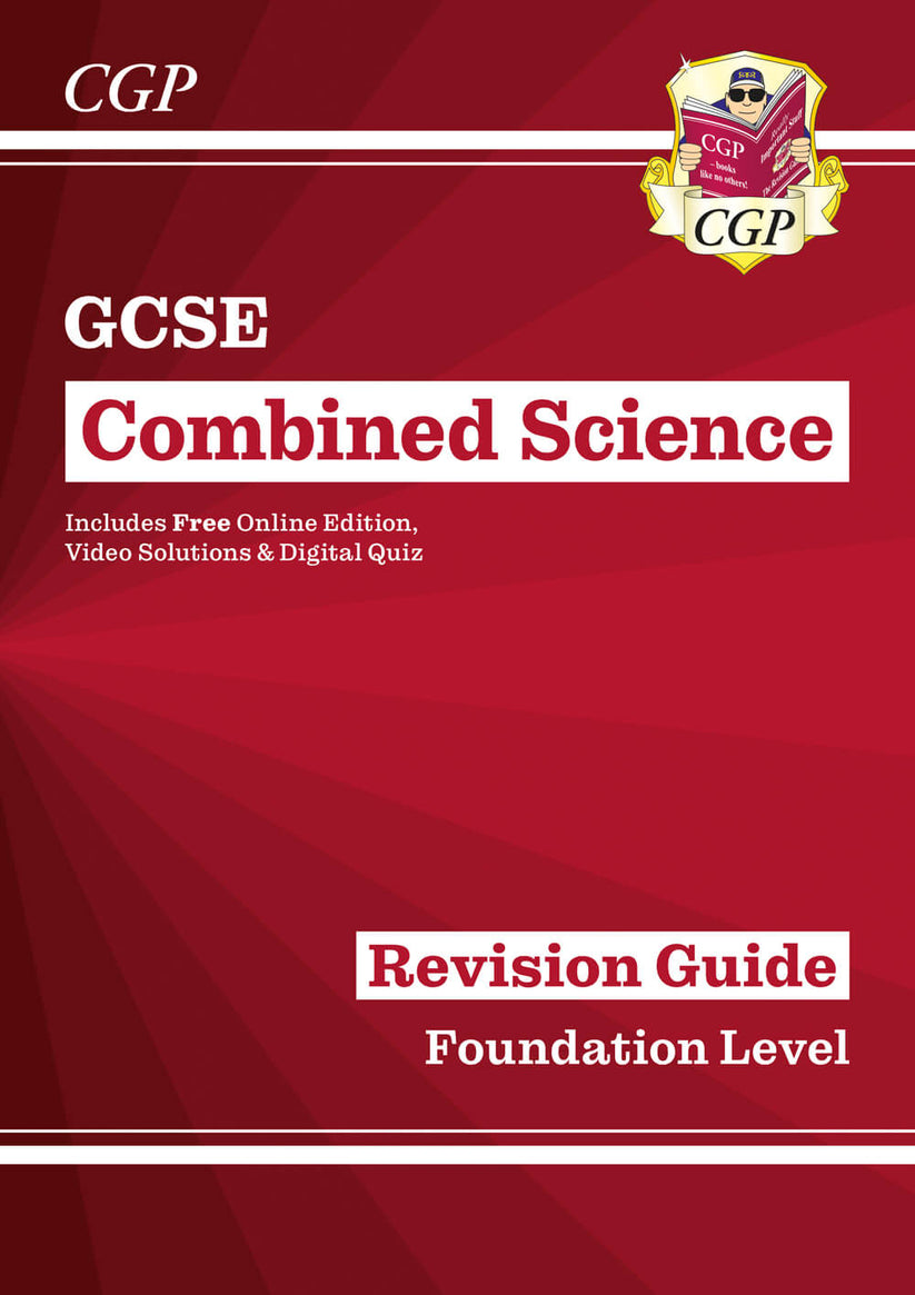 CGP GCSE Combined Science Revision Guide - Foundation – Books For The ...